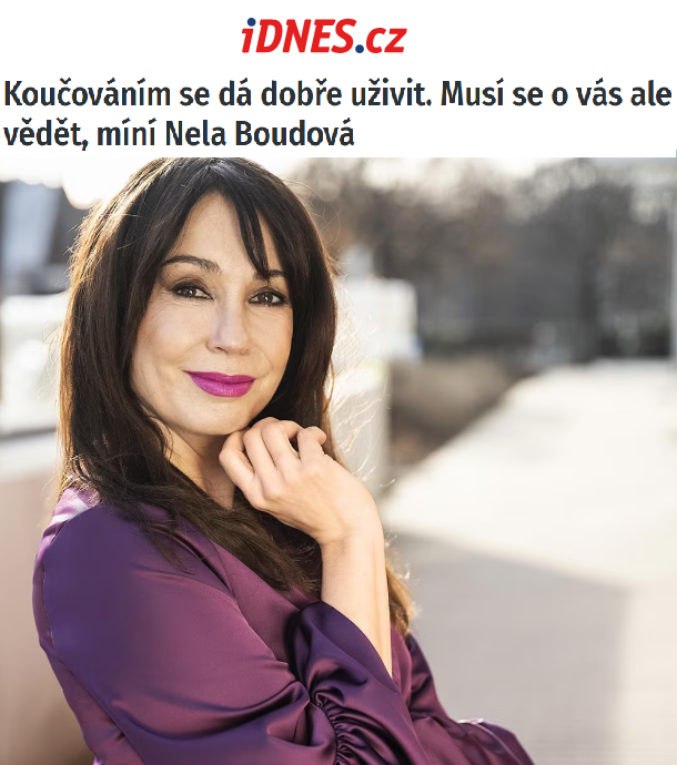 Nela Boudová v modelech Machač – rozhovor na iDNES.cz - Machač